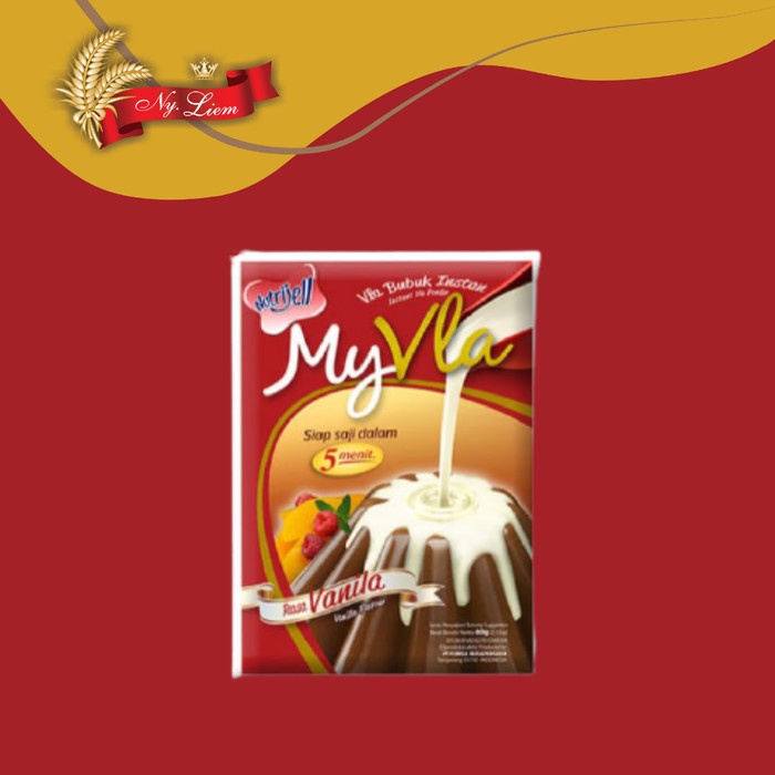 Jual NUTRIJELL My Vla Bubuk Vla Instant Original 60 gram | Shopee Indonesia