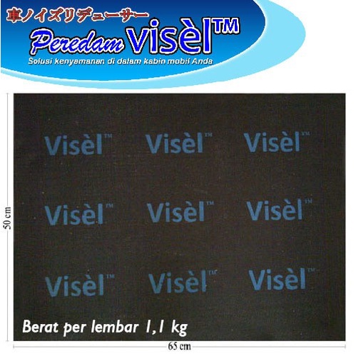 Jual PEREDAM MOBIL VISEL 4mm ASPAL SUARA GETARAN SATU-SATUNYA YANG ...