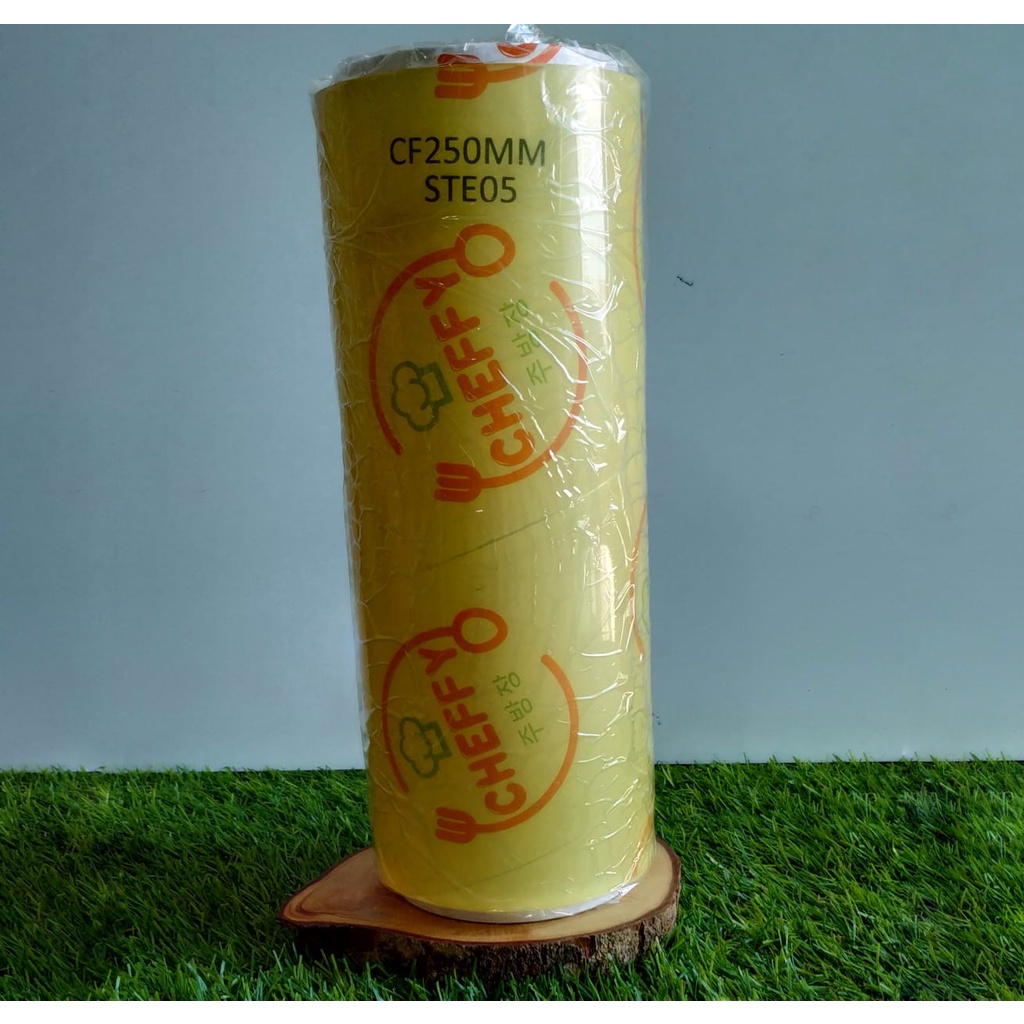 Jual Plastik wrapping makanan Cheffy / plastic wrap 25cm x 250m ...