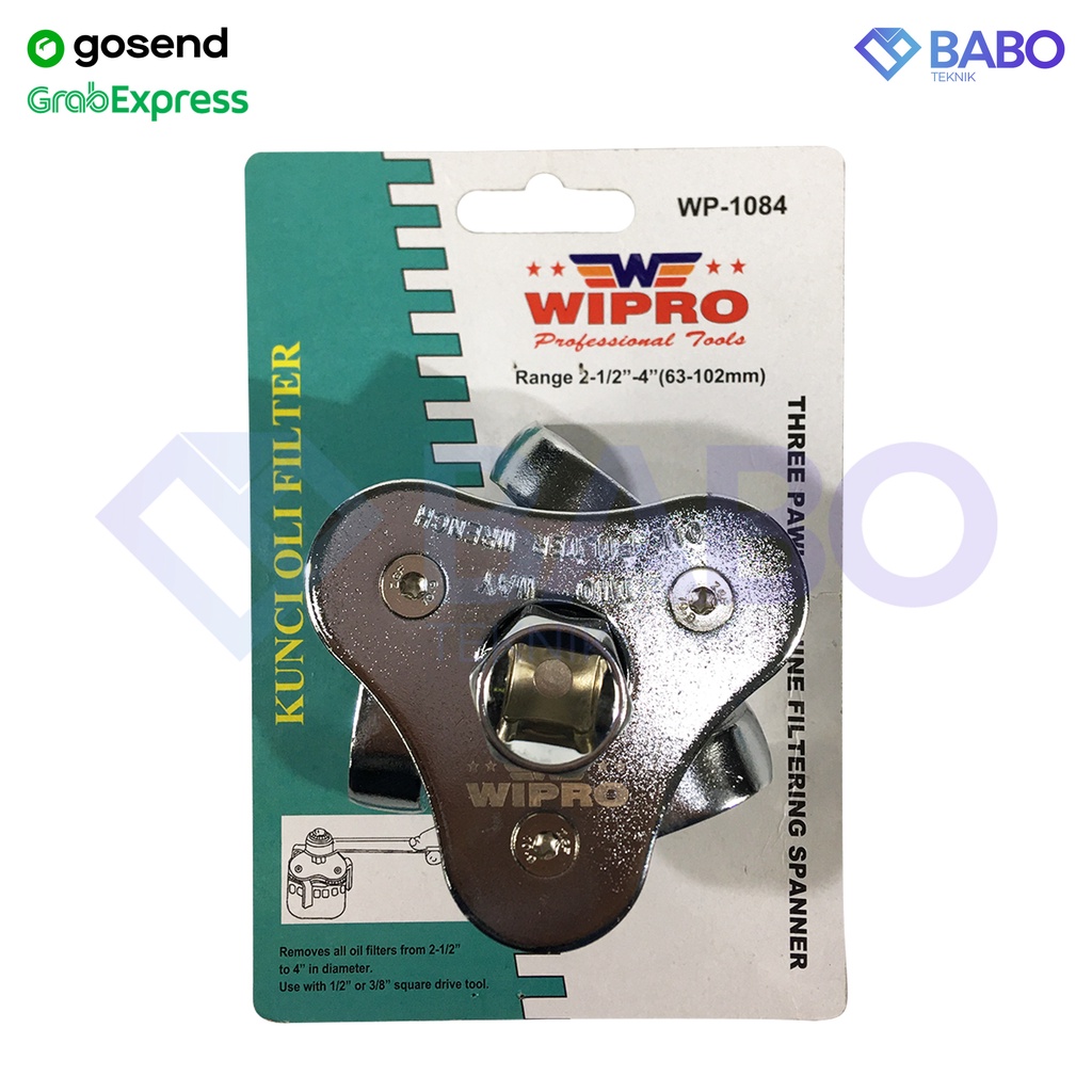 Jual WP1084 KUNCI OLI FILTER 3 KAKI WIPRO | Shopee Indonesia