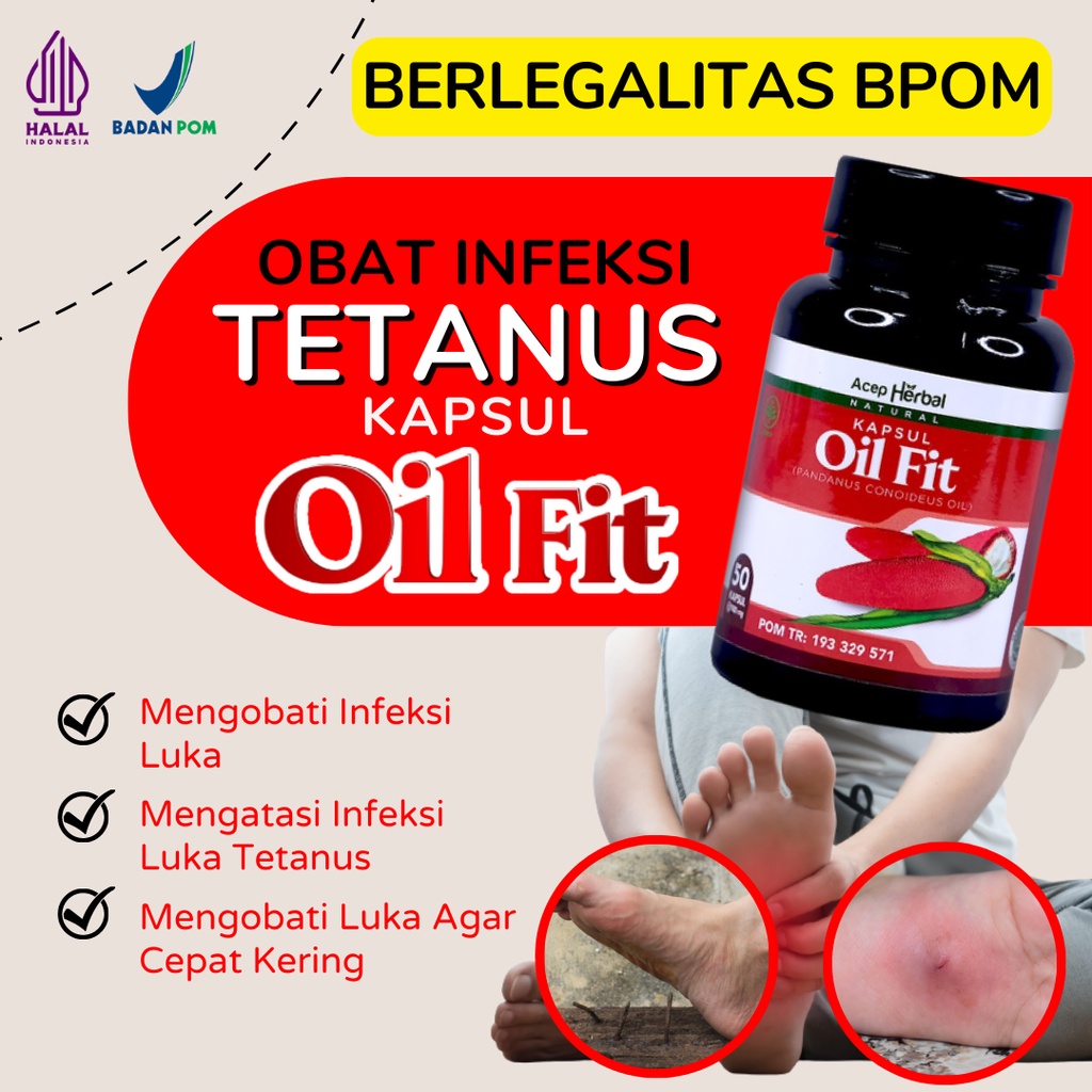 Jual Obat Infeksi Tetanus Mengobati Luka Titanus di Telapak Kaki Akibat ...