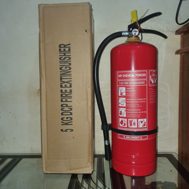 Jual Tabung pemadam api ( APAR) 5 KG ABC DRY POWDER @FULL SET | Shopee ...