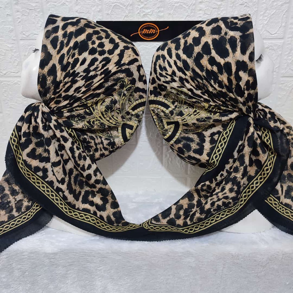 Jual Hijab-KerudungSegiempat Lasercut Terbaru Motif Macan | Shopee ...