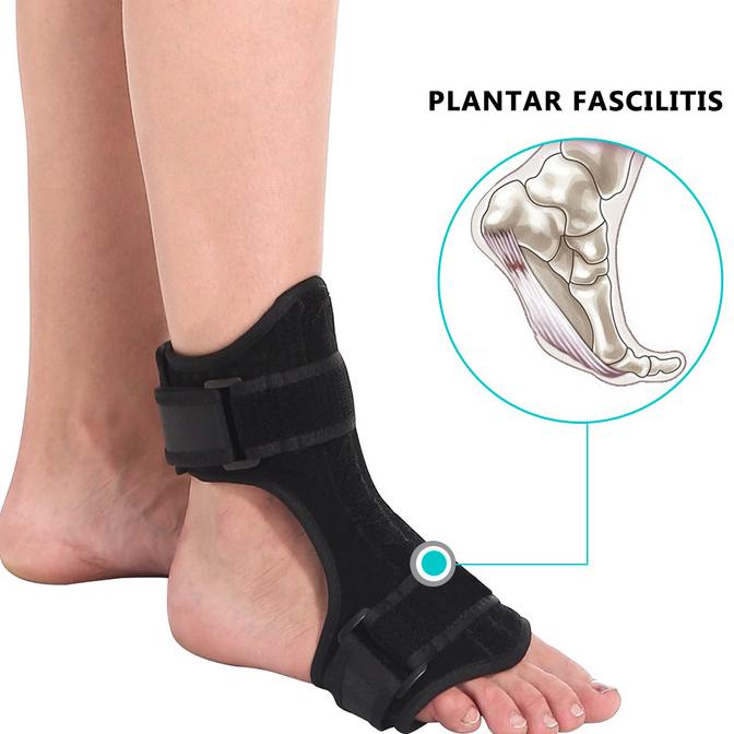 Jual Dorsal Foot Splint Night for Plantar Fasciitis Heel Pain Relief ...