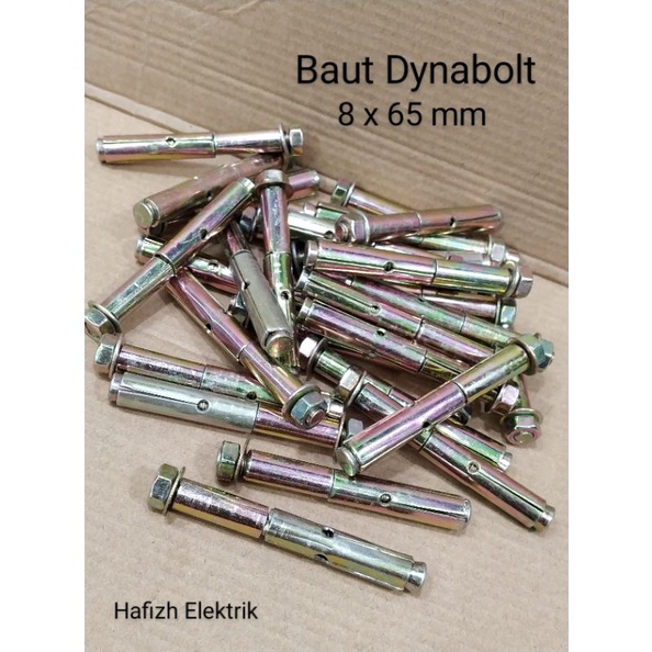 Jual Dynabolt | Anchor Bolt | Baut Tanam 8 x 65 MM ( Hrg per 4 PCS ...