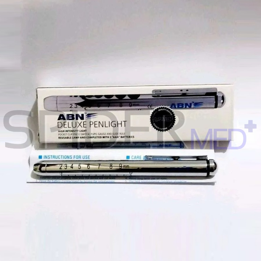 Jual ABN Penlight / Senter Pena / Senter Dokter Pen Light Sinar Kuning ...