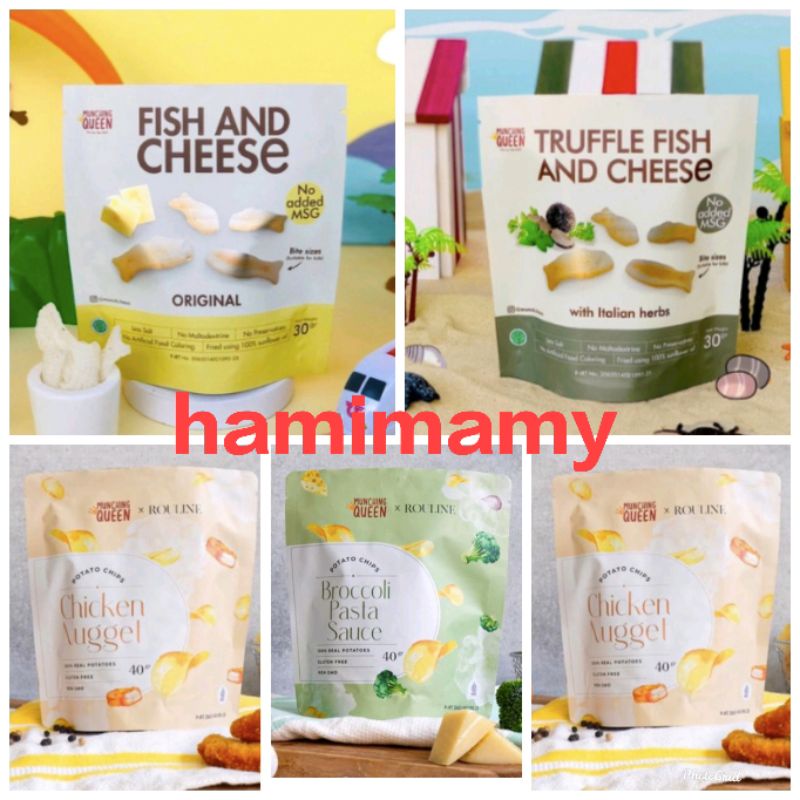 Jual munching queen truffle fish and cheese korean garlic chicken ...