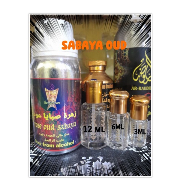 Jual parfum oud sabaya 3ml_12ml | Shopee Indonesia