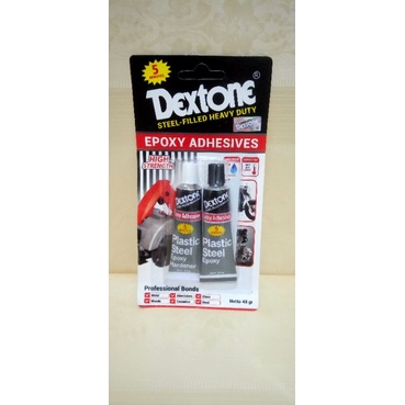 Jual Dextone Plastic Steel Epoxy 48gr | Shopee Indonesia