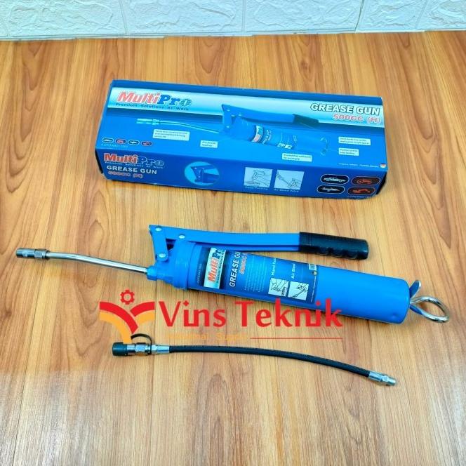 Jual Grease Gun 500 Cc Pompa Oli Gemuk Manual Multipro | Shopee Indonesia