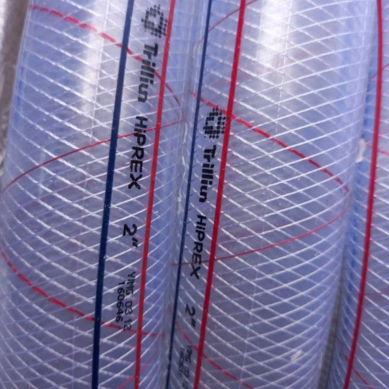 Jual Trilliun Selang Air Hiprex Serat Putih 1/2 3/4 5/8 Kaku Kuat ...