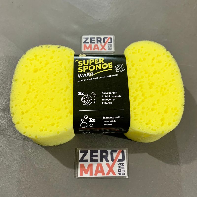 Jual Spon Spons Busa Cuci Kendaraan Motor Mobil Super Sponge Wash Kilap ...