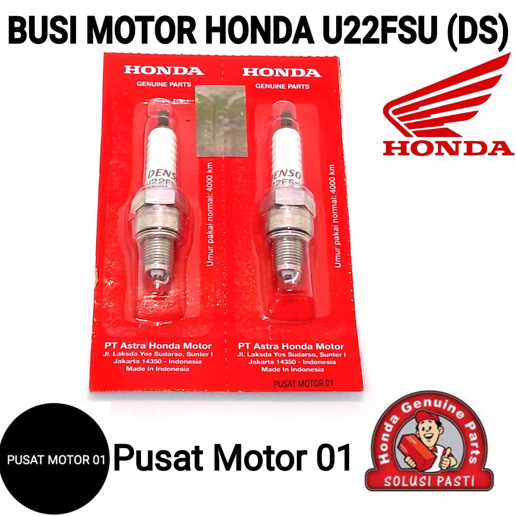 Jual Busi Original Ahm Honda Motor Honda Ori Spark Plug Busi Motor Asli | Shopee Indonesia