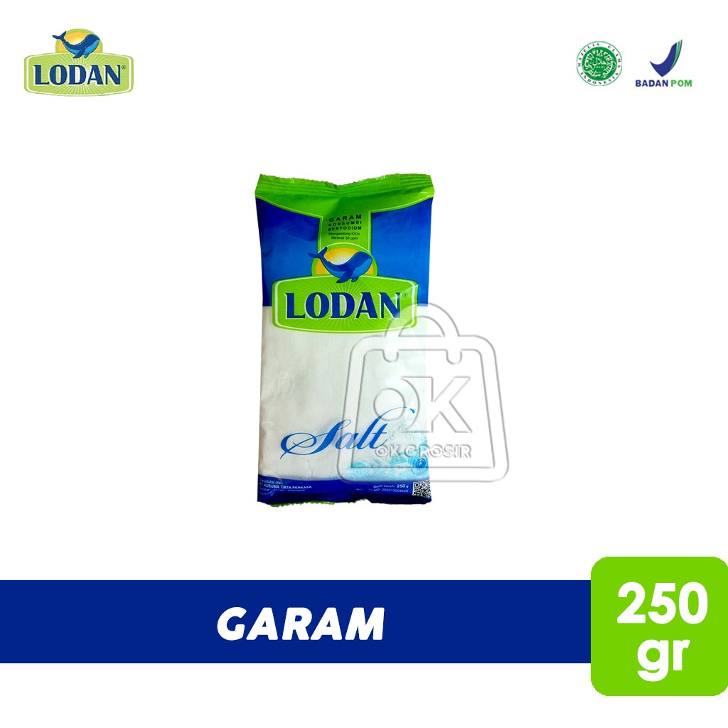 Jual Garam Lodan / Garam Beryodium (250 gr) | Shopee Indonesia