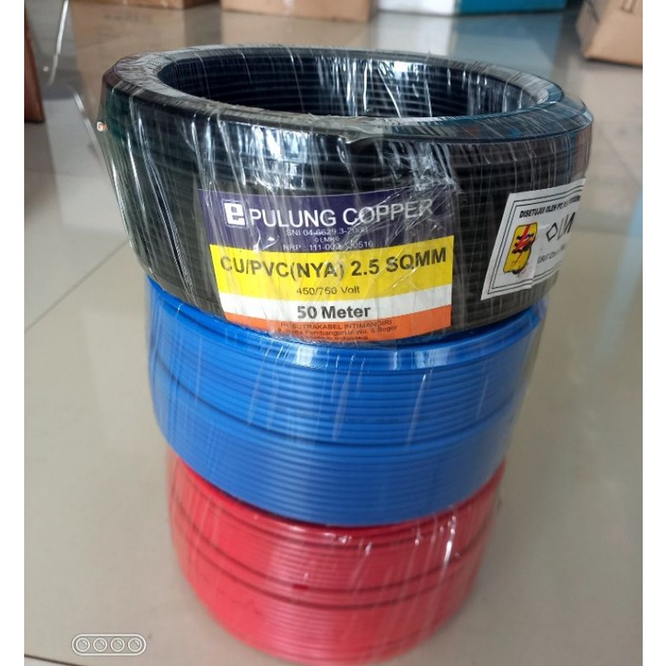 Jual KABEL TUNGAGAL TEMBAGA 2.5MM ( PULUNG COPER ) | Shopee Indonesia