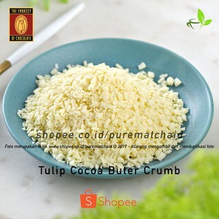 Jual Tulip Cocoa Butter Crumb 250gr Lemak Cacao Murni Butter Mentega ...