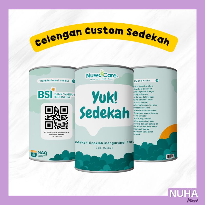 Jual Kencleng Infaq Sedekah Lembaga Yayasan Wakaf Masjid Musholla ...