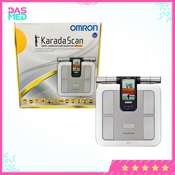 Jual Timbangan Lemak/ Body Fat/ Karada Scan Omron HBF-375 | Shopee ...