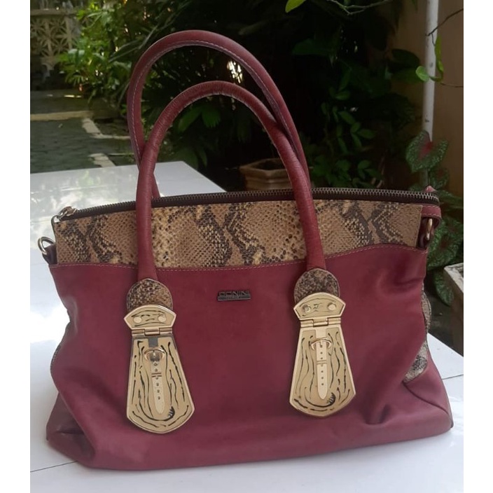 Jual Donini Snake Prune Bag | Shopee Indonesia