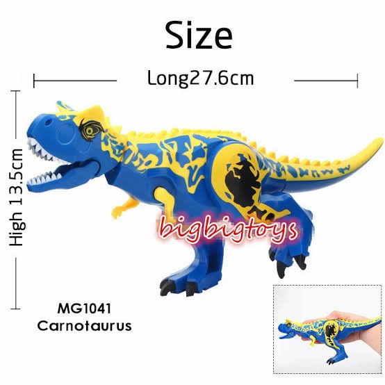 Jual Brick Lego Jurassic Dinosaurus World Trex Indominusrex Carnotaurus ...