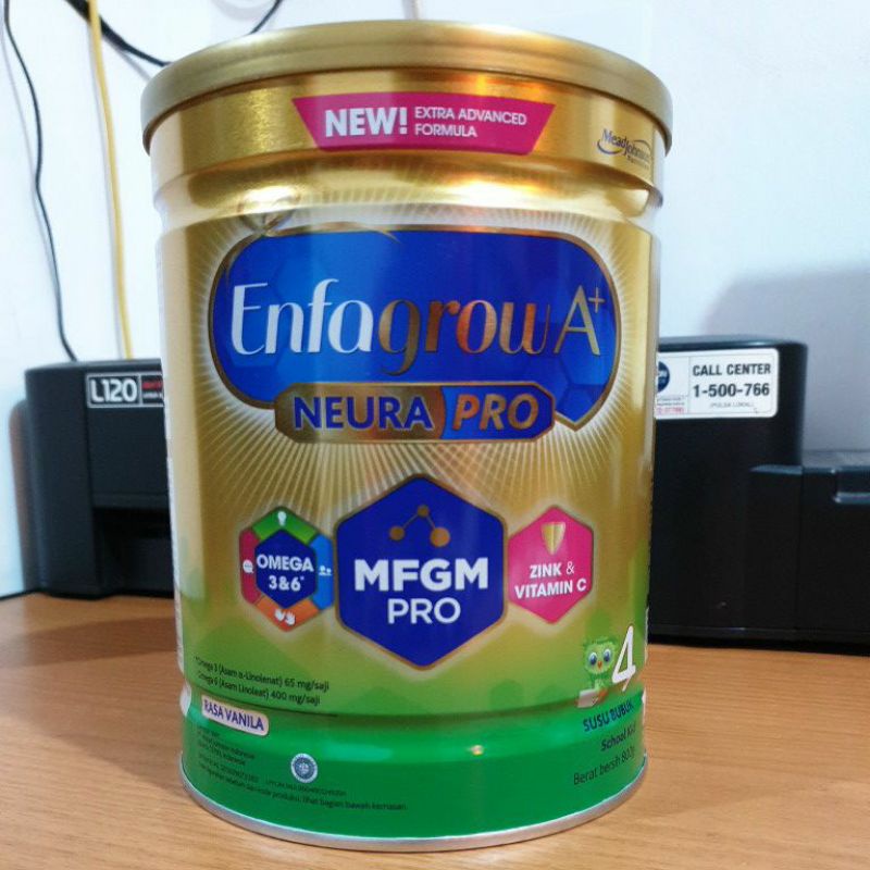 Jual Susu ENFAGROW A+ Tahap 4 NEURA PRO MFGM Netto 800 Gram | Shopee ...