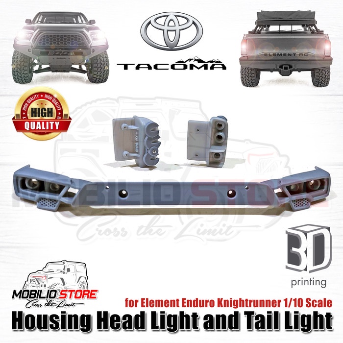 Jual Housing Head Light & Tail Light 3D Set RC Element Enduro ...