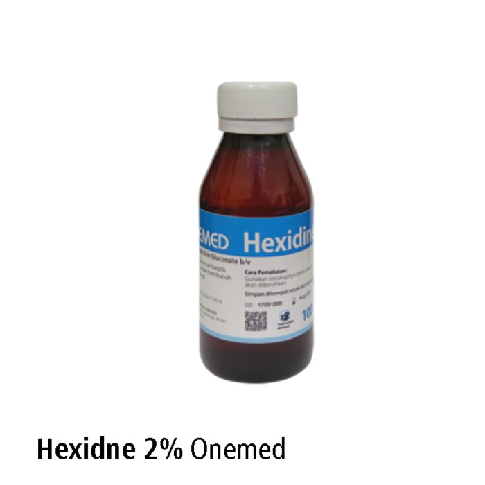 Jual Cairan Dental Hexidine 2% 100ml Onemed Dental BN | Shopee Indonesia