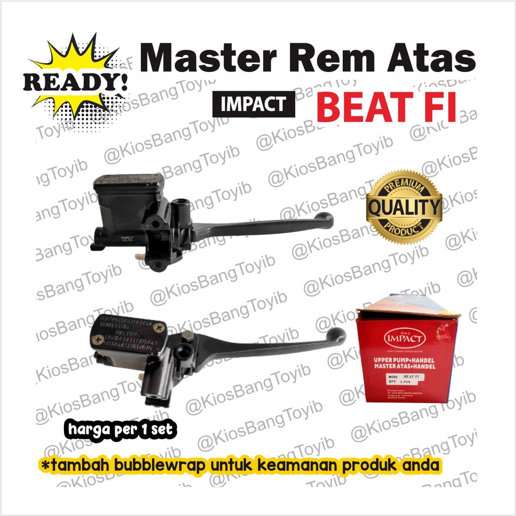 Jual Master Rem Atas (Upper pump) + Handle Honda BEAT FI (impact ...