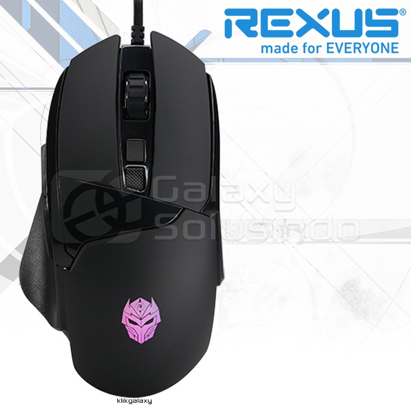 Jual Rexus Xierra X18 Black Gaming Mouse | Shopee Indonesia