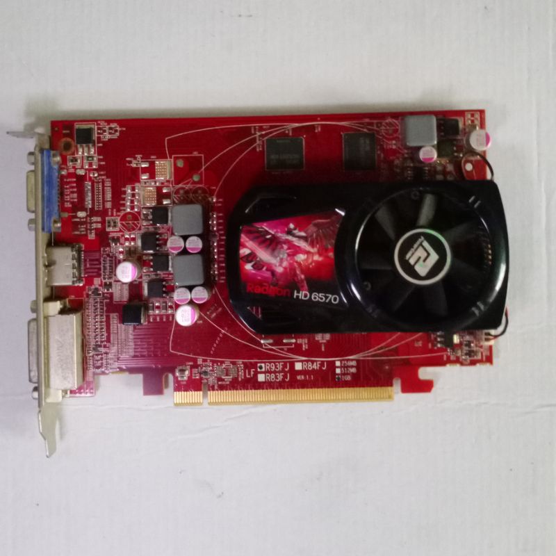 Jual VGA AMD Ati Radeon Powercolor HD6570 1gb gddr5 128bit | Shopee ...