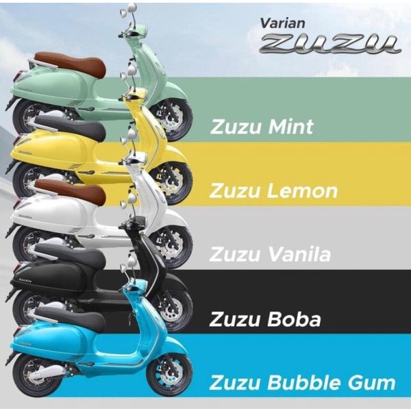 Jual Sepeda Motor Listrik Smoot Zuzu Model Skuter | Shopee Indonesia