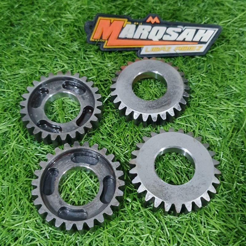 Jual Gigi Rasio Tiger 4 Mata 26T ( Garansi ) Gigi oplos tiger gigi ...