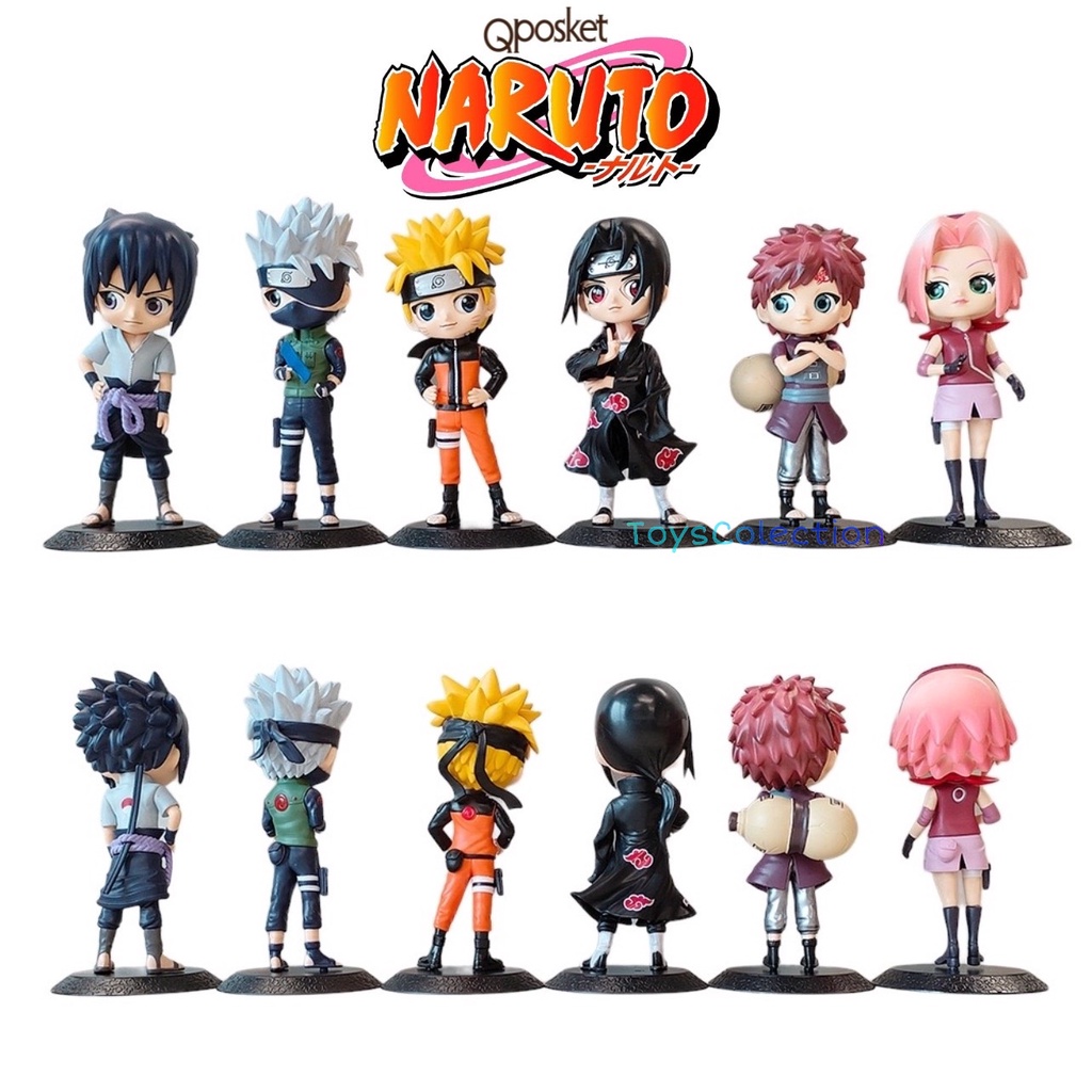 Jual ACTION FIGURE QPOSKET NARUTO SASUKE KAKASHI ITACHI GAARA SASUKE Q ...