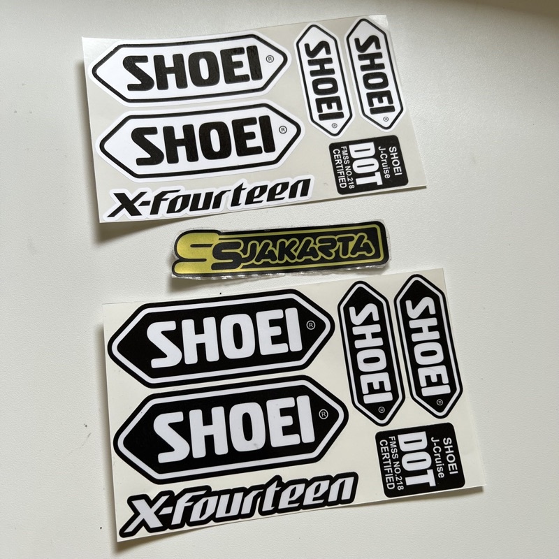 Jual STICKER SHOEI X FOURTEEN STIKER HELM SET PRINCUTT | Shopee Indonesia