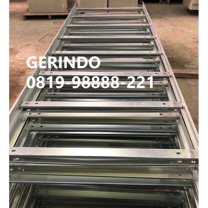 Jual Kabel Ladder U 300x100x3000mm Finishing Elektro Galvanis | Shopee ...