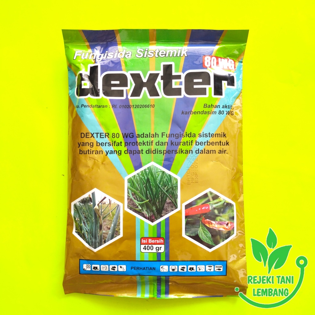 Jual FUNGISIDA SISTEMIK DEXTER 80 WG ISI 400 GR PENGENDALI PENYAKIT ...