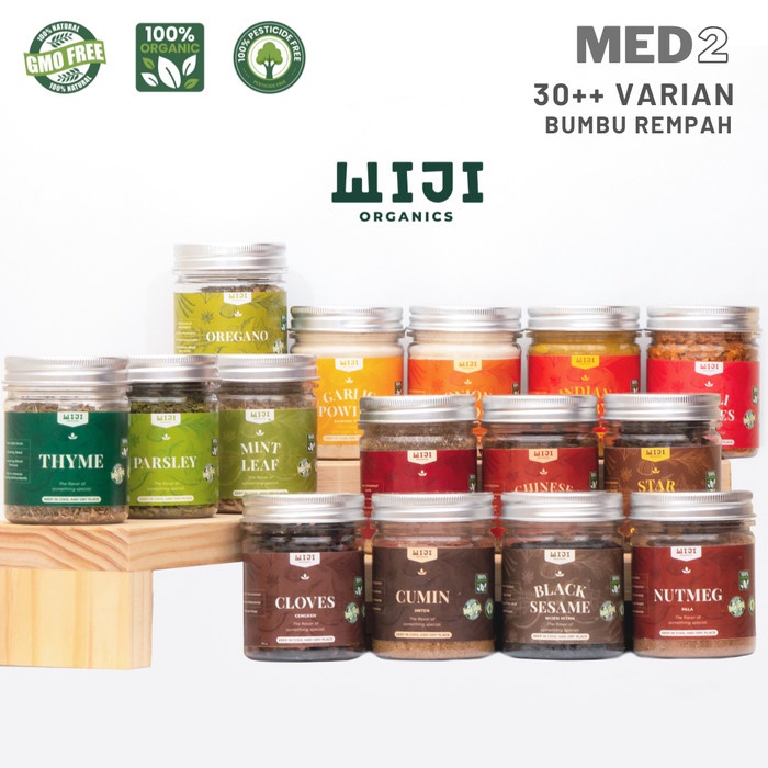 Jual Bumbu Rempah Premium MED 2 | Italian Bombay Wijen Kari Sere Bawang ...
