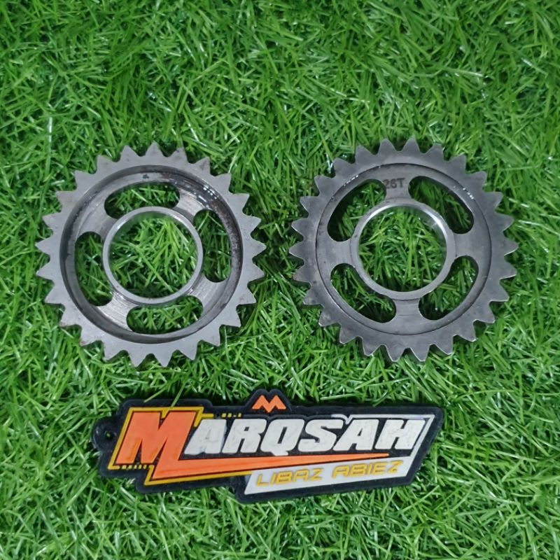 Jual Gigi rasio tiger 2 mata 25 dan 26 rasio oplos ( GARANSI ) tiger ...
