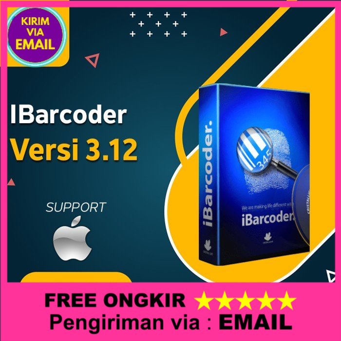 Jual Software Barcode Generator: iBarcoder 3 Full Version [Mac] Lifetime | Shopee Indonesia