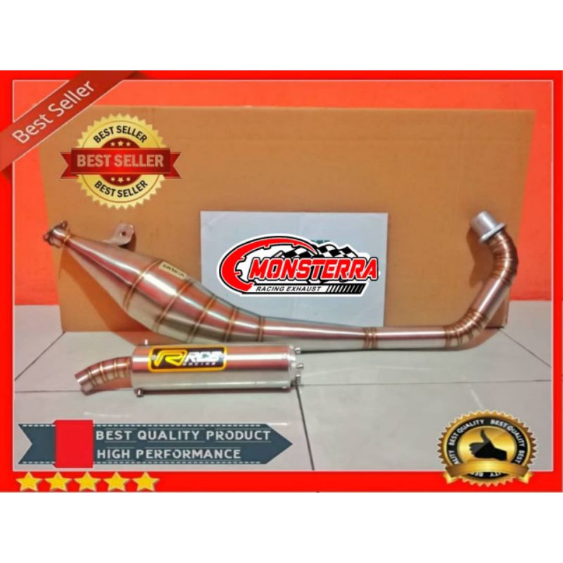 Jual Knalpot Satria 120, satria lumba, satria hiu, standar 2 tak ...