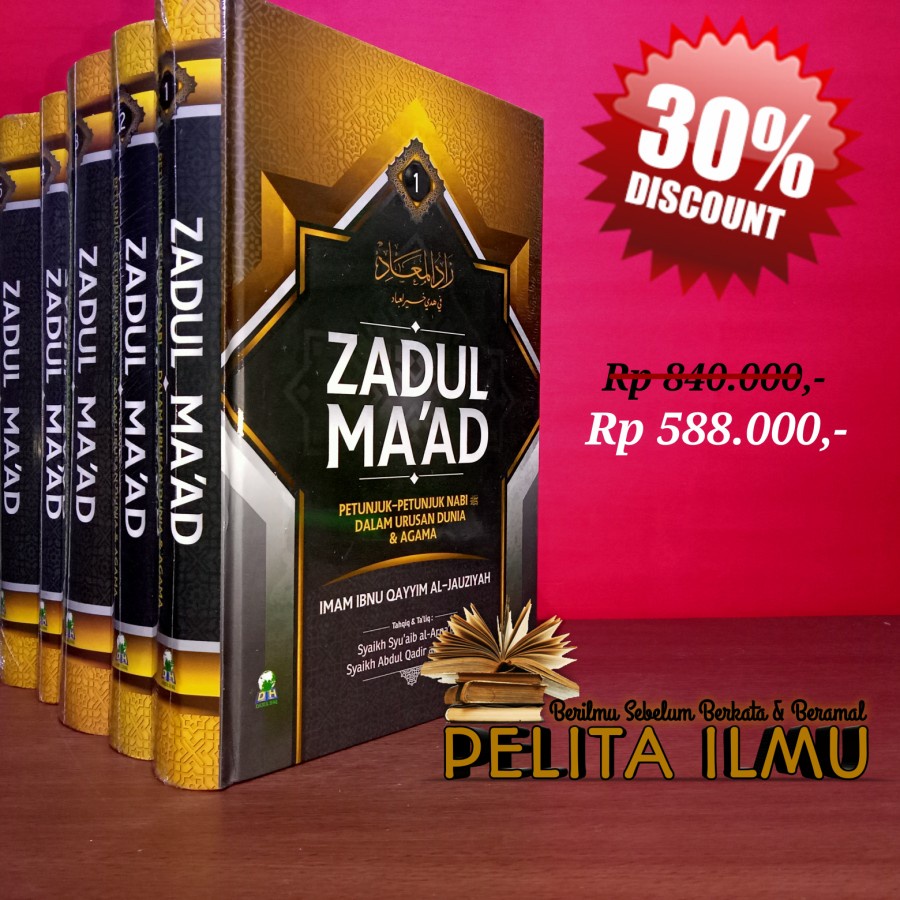 Jual Buku Zadul Ma'ad Petunjuk-Petunjuk Nabi Dalam Urusan Dunia Dan Agama 1 Set Lengkap | Shopee ...