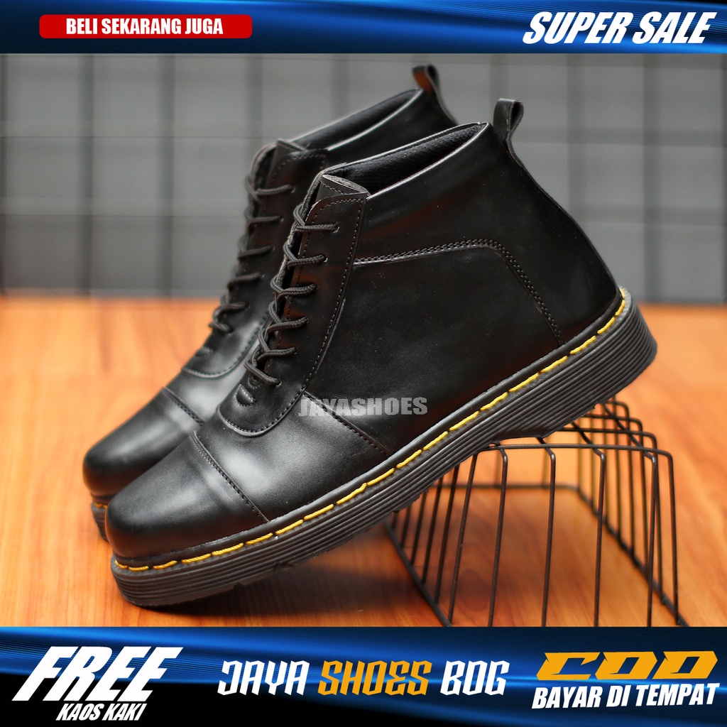 Jual LOVREN Sepatu Boots Pria Brodo Casual Original Platd Sepatu ...