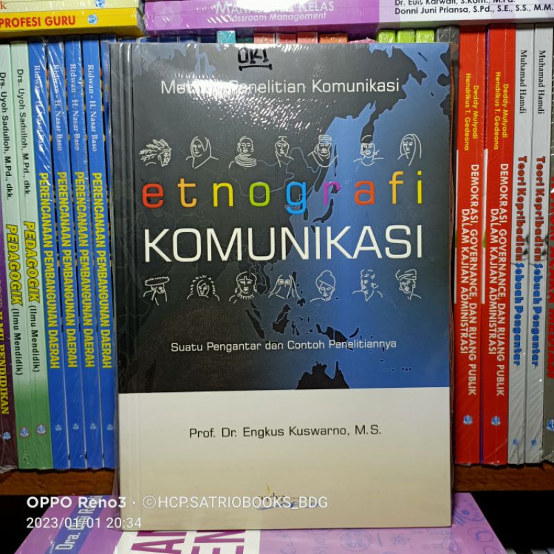 Jual BUKU ETNOGRAFI KOMUNIKASI. Prof. Dr. ENGKUS KUSWARNO. M.S. ORIGINAL. | Shopee Indonesia