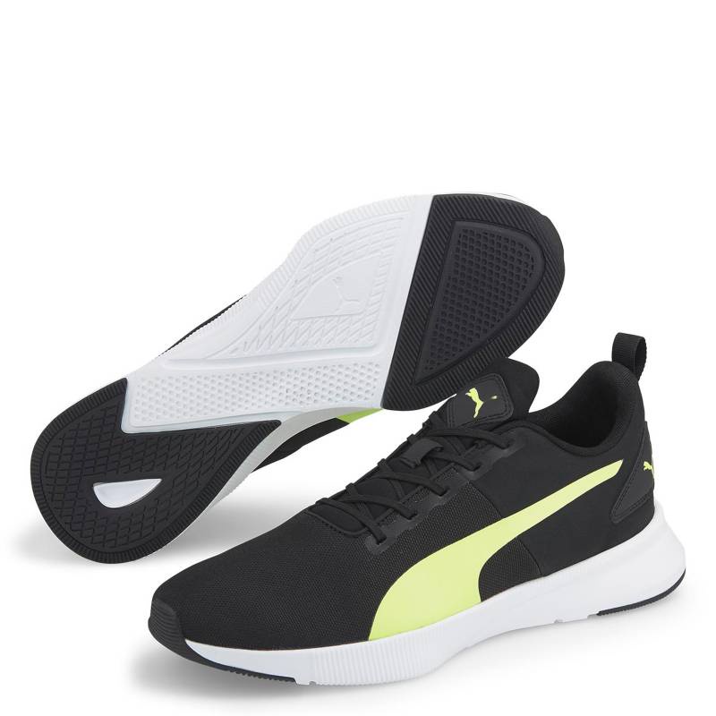 Jual SEPATU RUNNING PUMA FLYER Runner Mesh Puma Black-Lime Squeez ...