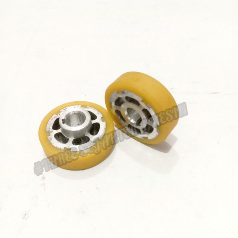 Jual Roda Karet Roll press SF-150 Rubber Silicone Wheel Continuous Band ...