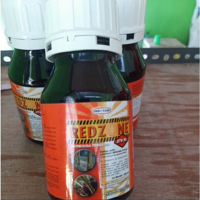 Jual HERBISIDA REDZONE 250 ML 276 SL Pembasmi Rumput Liar Paraquat Obat ...