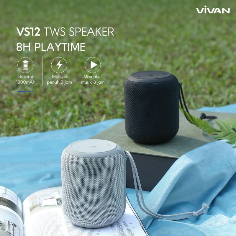 Jual SPEAKER VIVAN VS12 VS 12 10 W WATER PROFF IPX5 SUPER BASS | Shopee ...