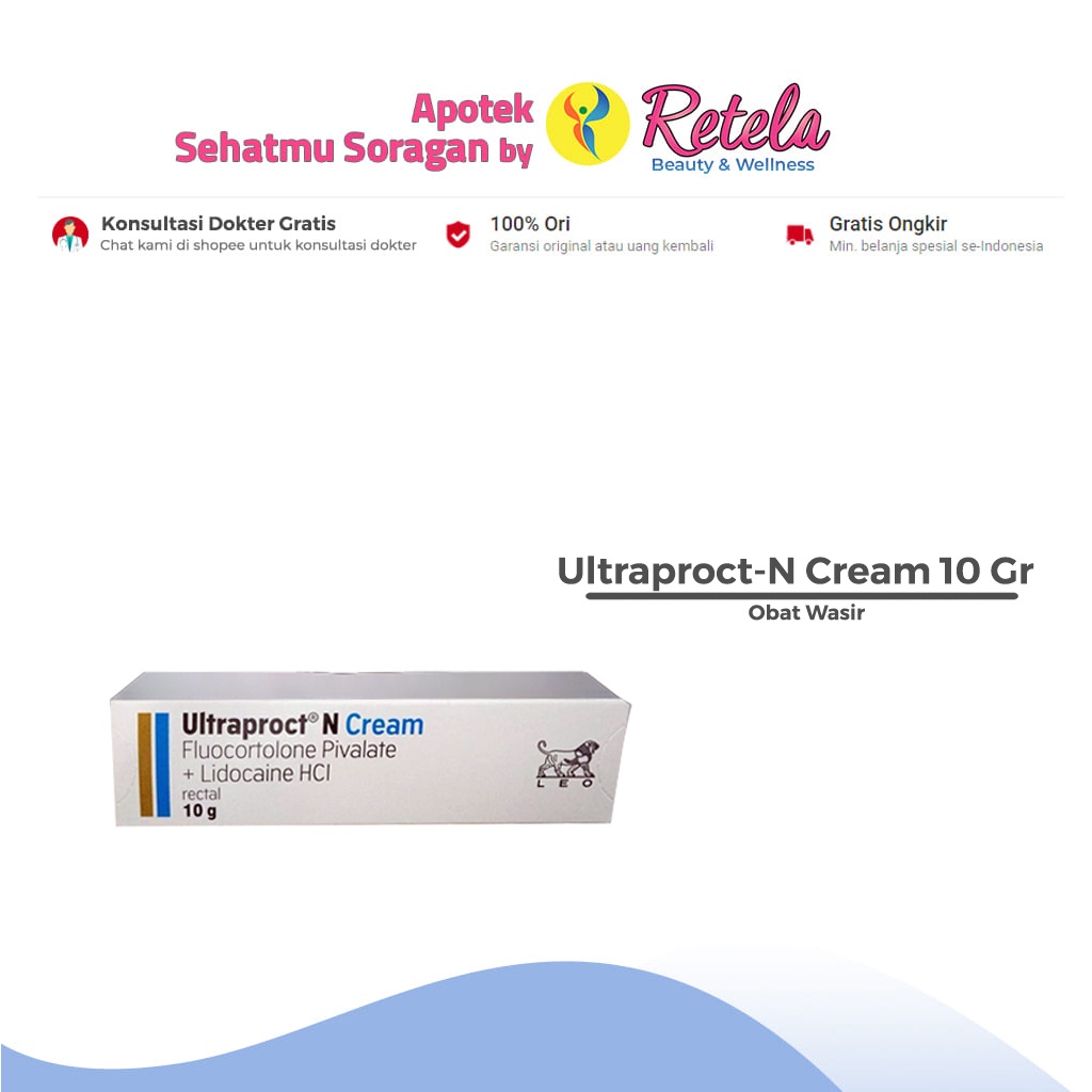 Jual ULTRAPROCT N.CREAM 10GR*NEW PACK | Shopee Indonesia