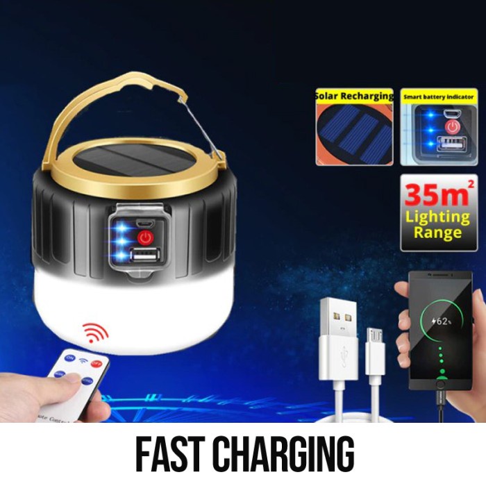 Jual Lampu Lampu Led Camping Darurat Gantung Tenda Emergency 60W Rechargeable | Shopee Indonesia