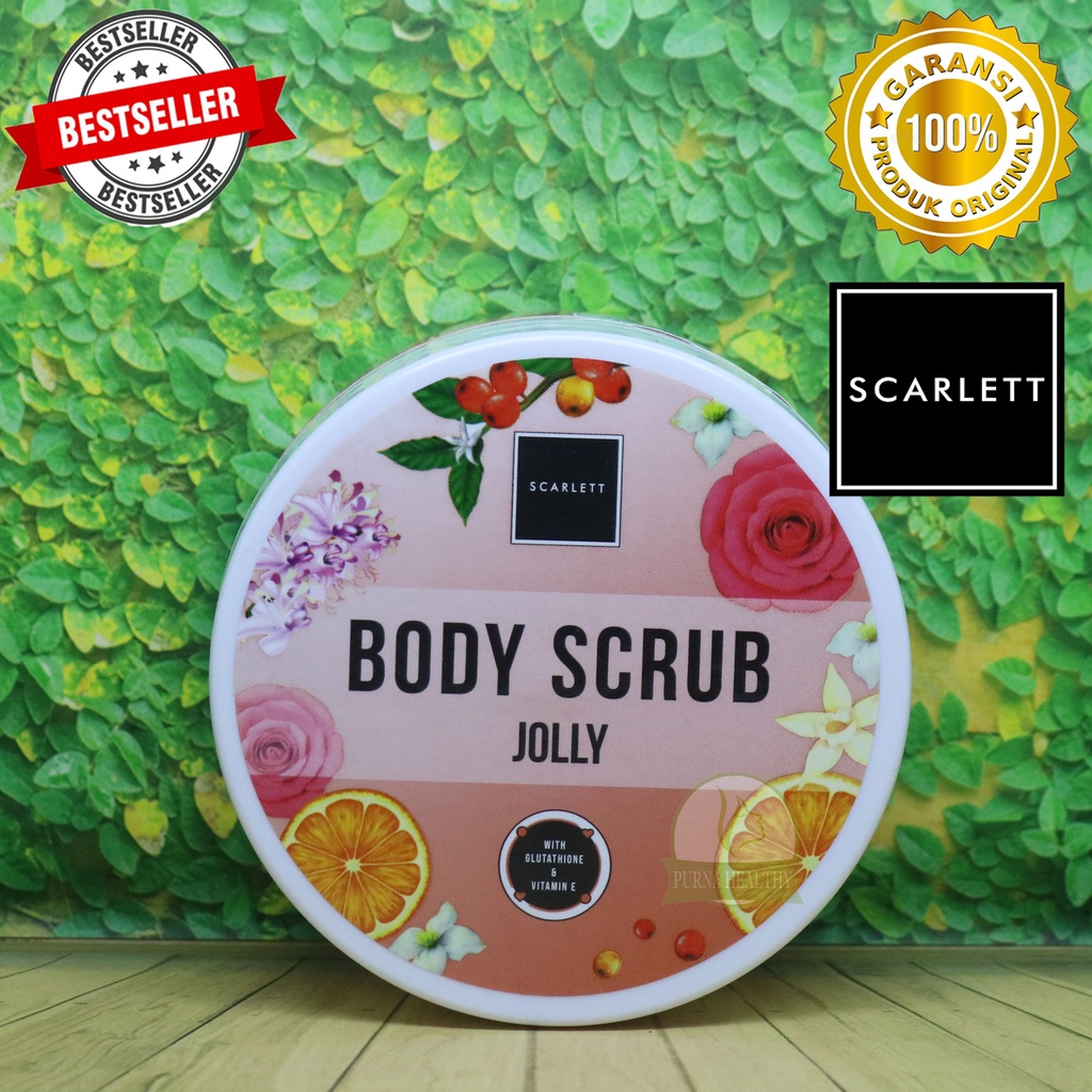 Jual Scarlett Whitening Original Body Scrub Jolly | Shopee Indonesia